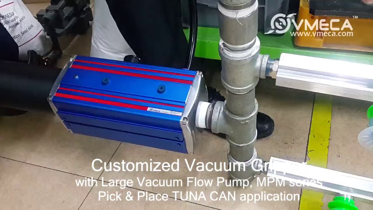 VMECA Customized Vacuum Gripper - YouTube