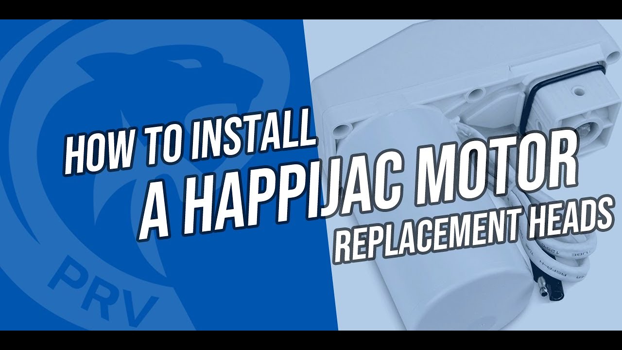 How to install a Happijac Motor Head - YouTube