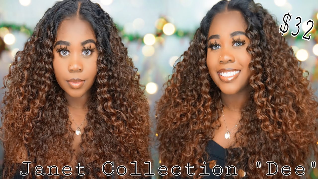 $30 Natural Curly Synthetic Wig | Janet Collection HD Melt Wigs DEE ...