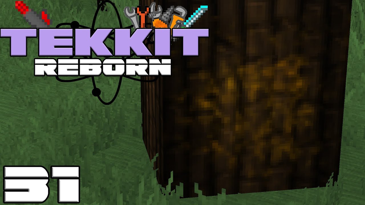 TEKKIT REBORN #31 - RUBBER TREE FARM - YouTube