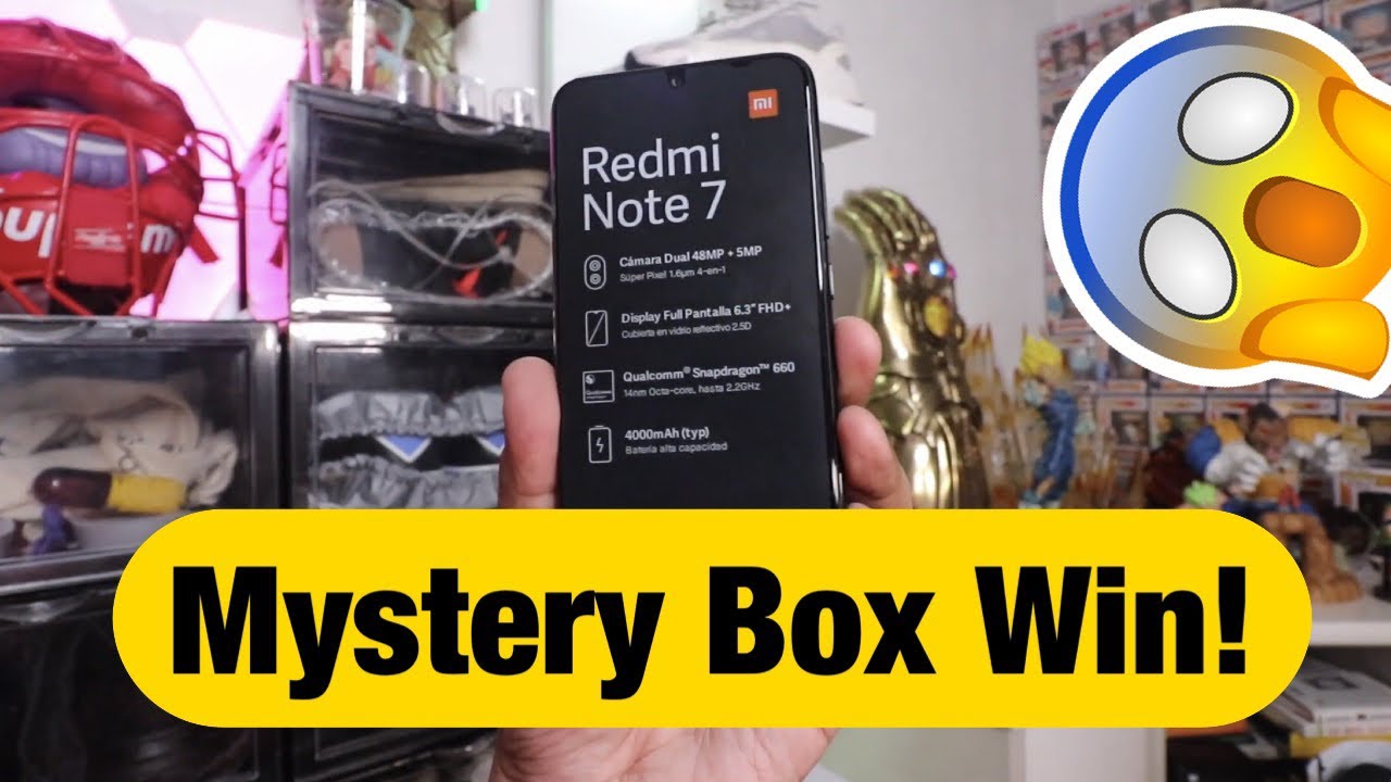 REDMI NOTE 7 FROM SMARTPHONE MYSTERY BOX!!! - YouTube