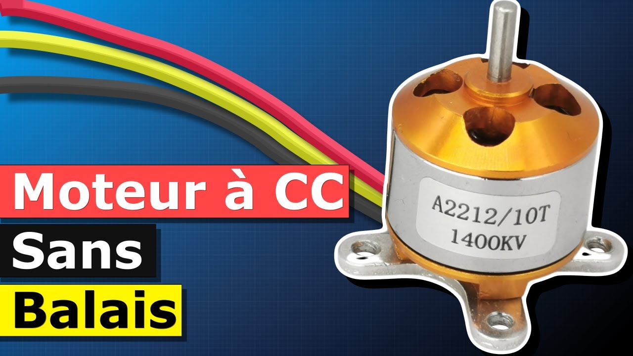 Moteur à CC sans balais - YouTube
