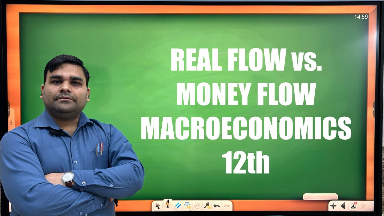 Real Flow and Money Flow | 12th Economics | Chapter-1 | Real Flow vs ...