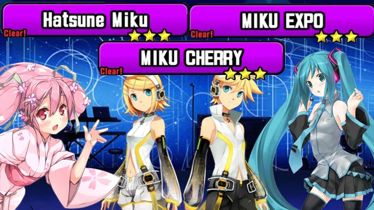 Hatsune Miku Collab stages! | The Battle Cats | Collabs - YouTube