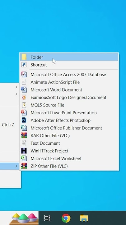 How to Create Folder - YouTube