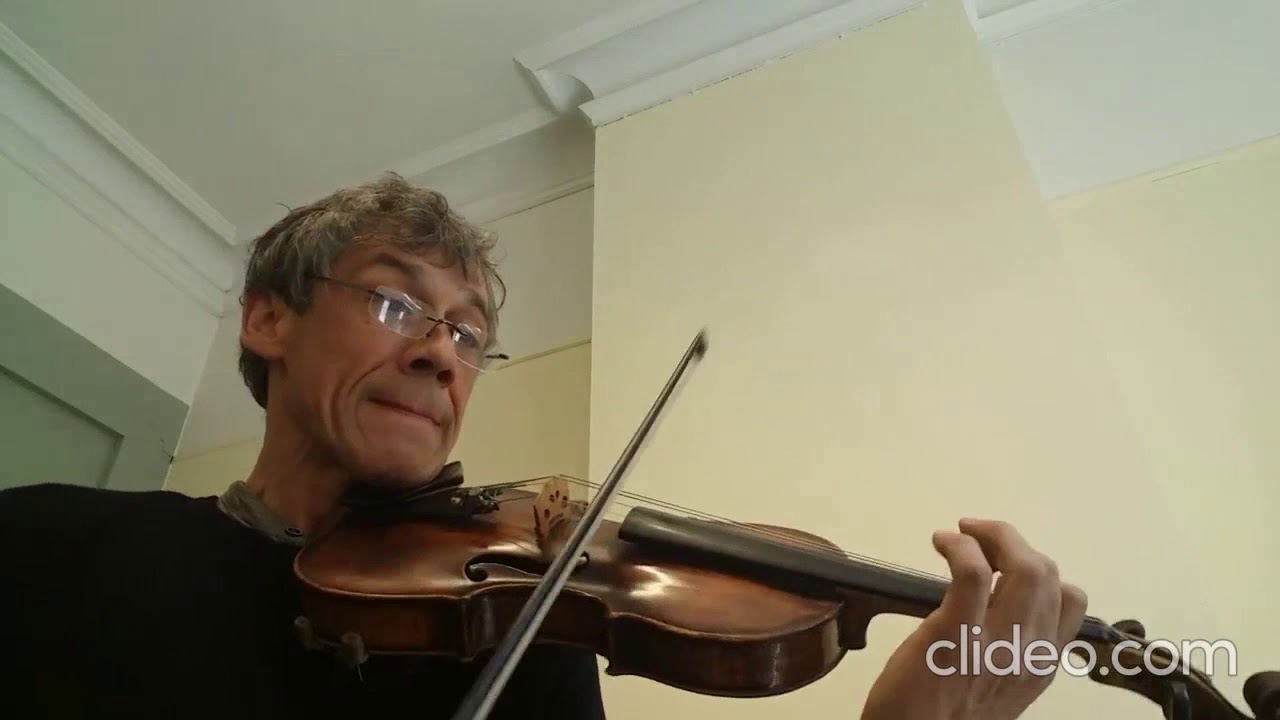 Bach gigue violin partita N°2 Ré min. - YouTube