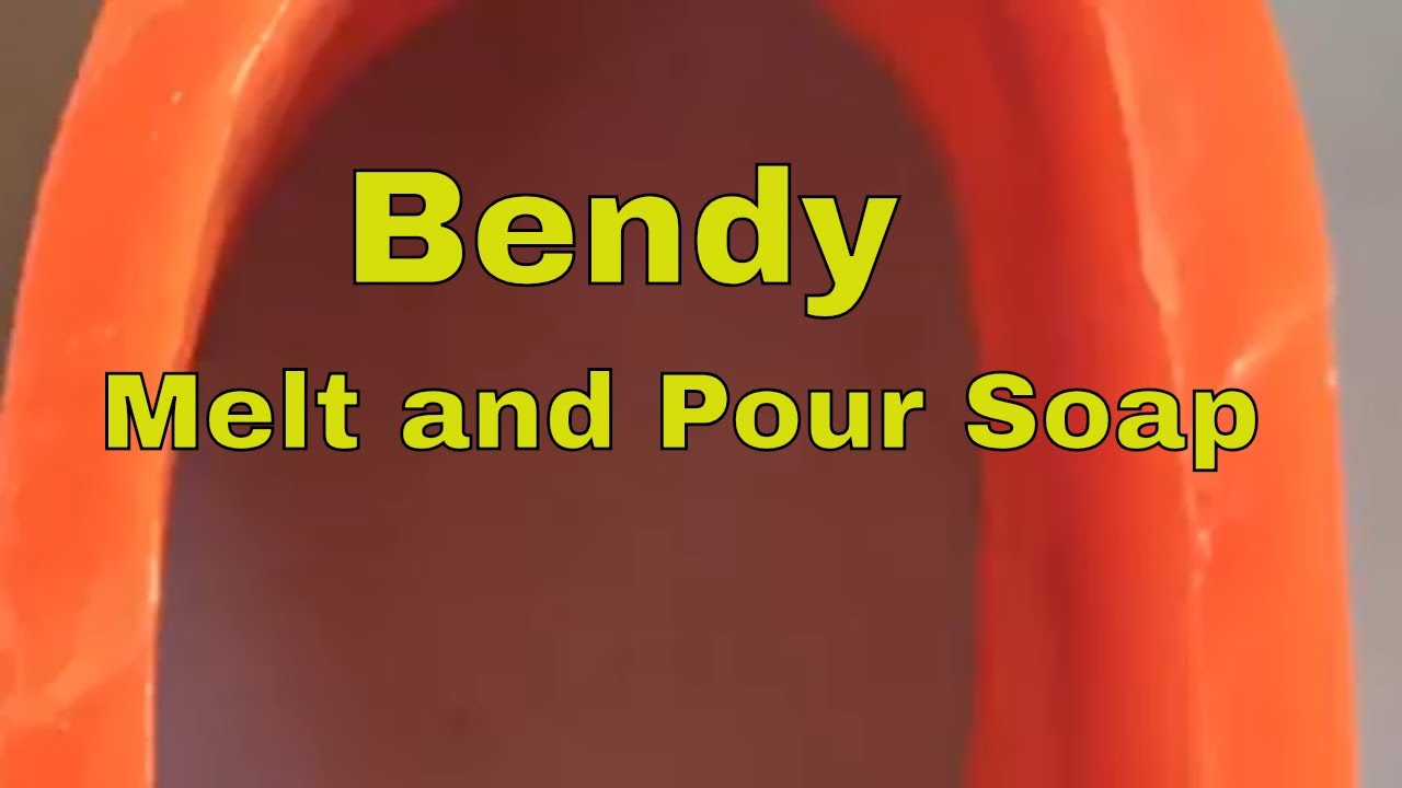 Bendy Melt and Pour Soap - YouTube