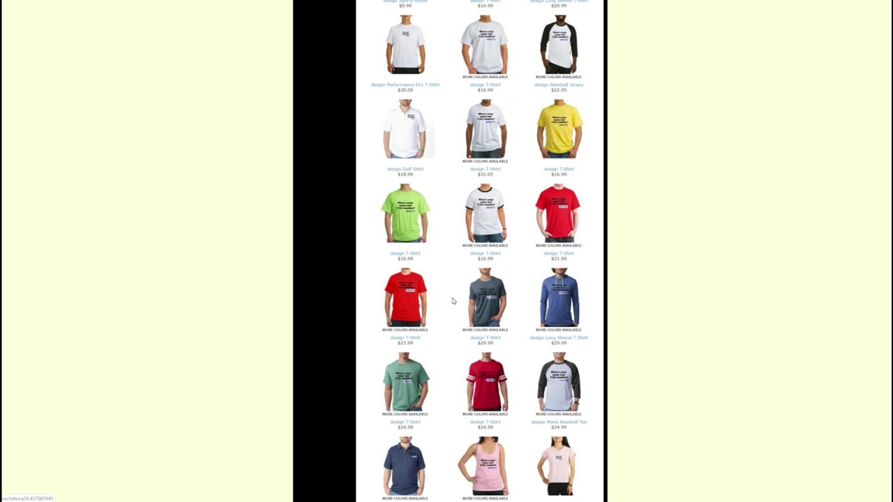 ***OFFICIAL MERCH LAUNCH*** FOR JOHNNY 5-0 YOUTUBE CHANNEL - YouTube