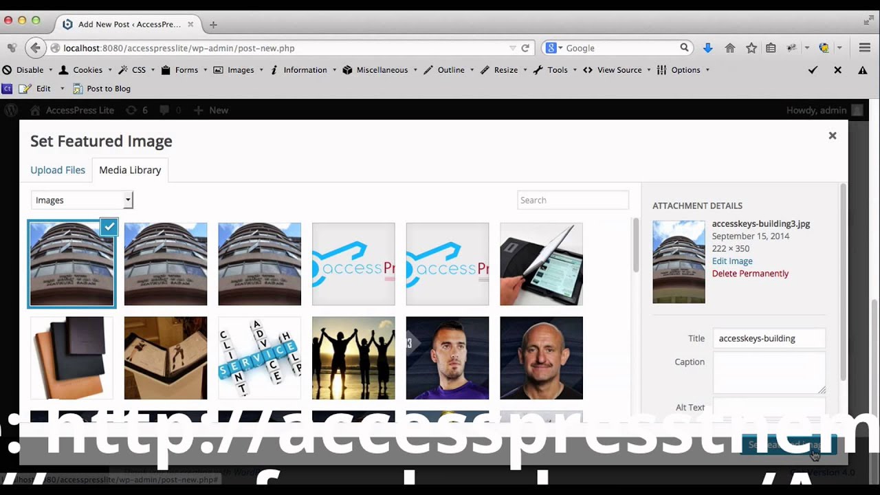 How to Set Welcome Post - Free WordPress Theme AccessPress Lite | WordPress Tutorial - YouTube