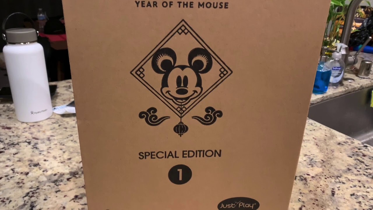 Disney x Amazon Year of The Mouse Limited Edition Golden Disney Mickey ...