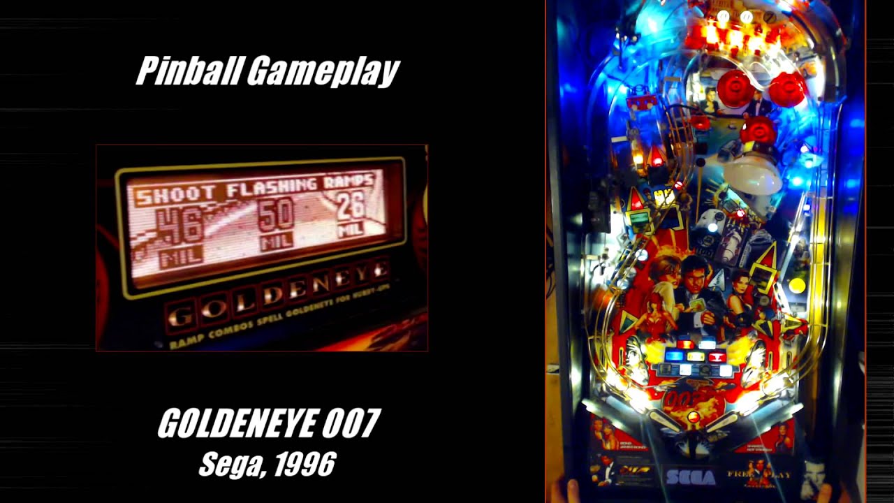 Goldeneye 007 pinball gameplay + commentary - YouTube