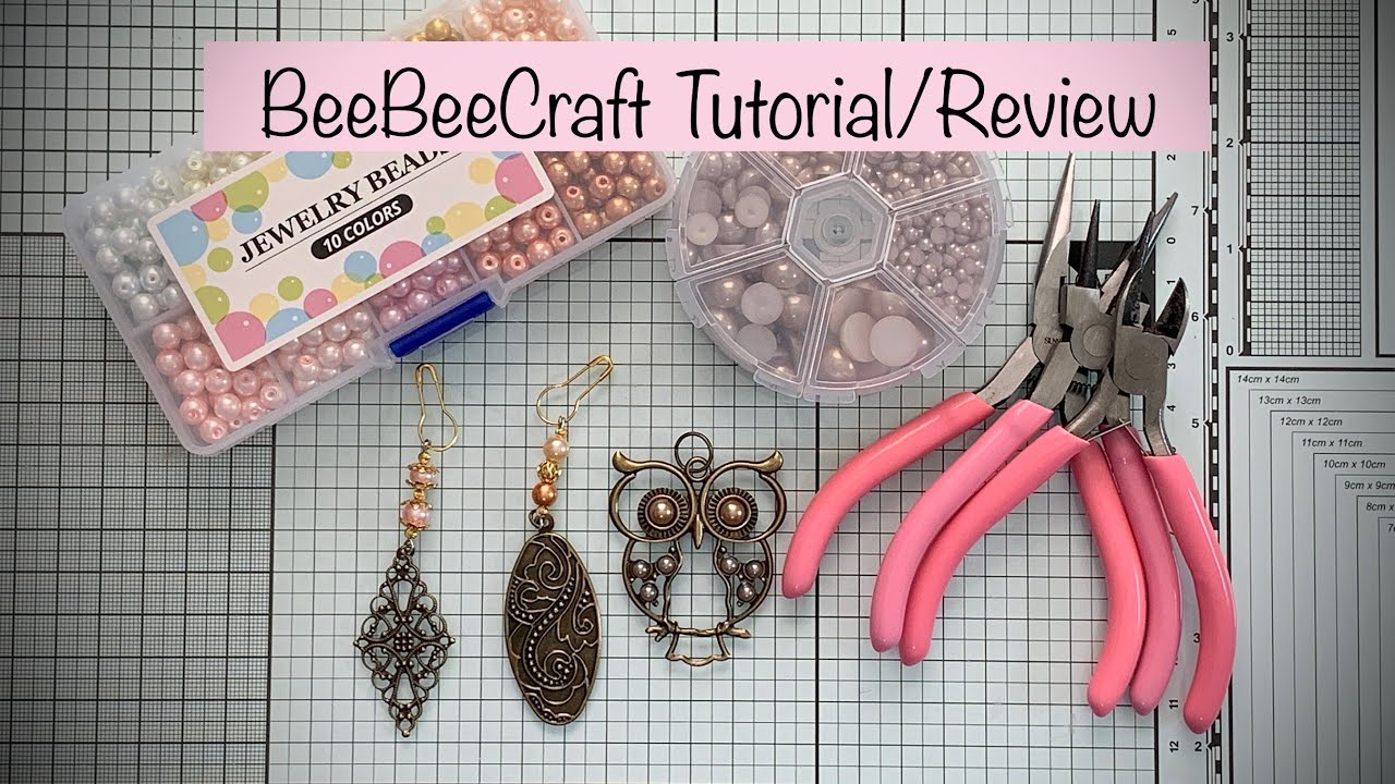 BeeBeeCraft Tutorial/Review - Beads, Pearls, and Owls Oh, My! - YouTube