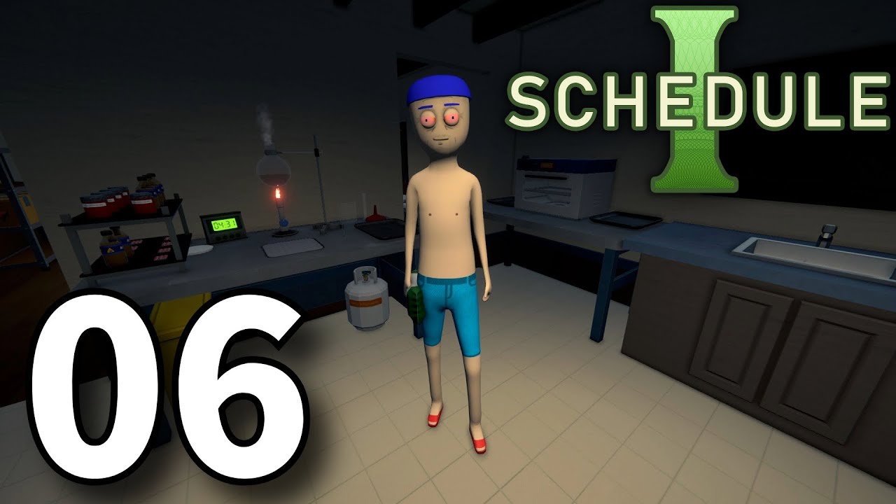 Schedule 1 - Part 6 - Making Meth! - YouTube