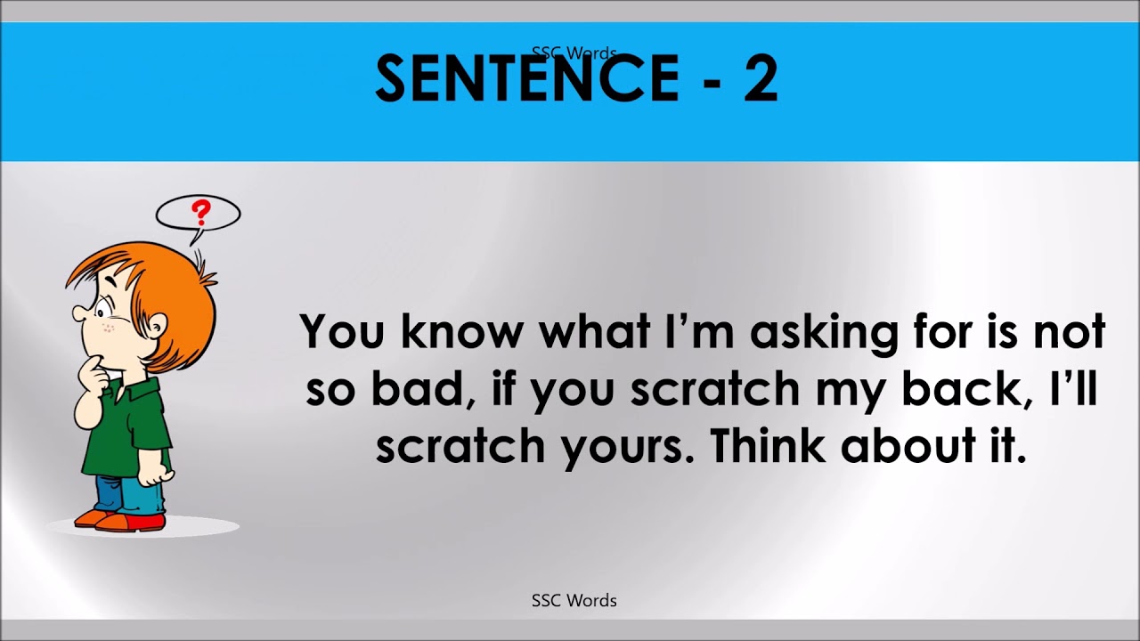 And Ill Scratch Yours