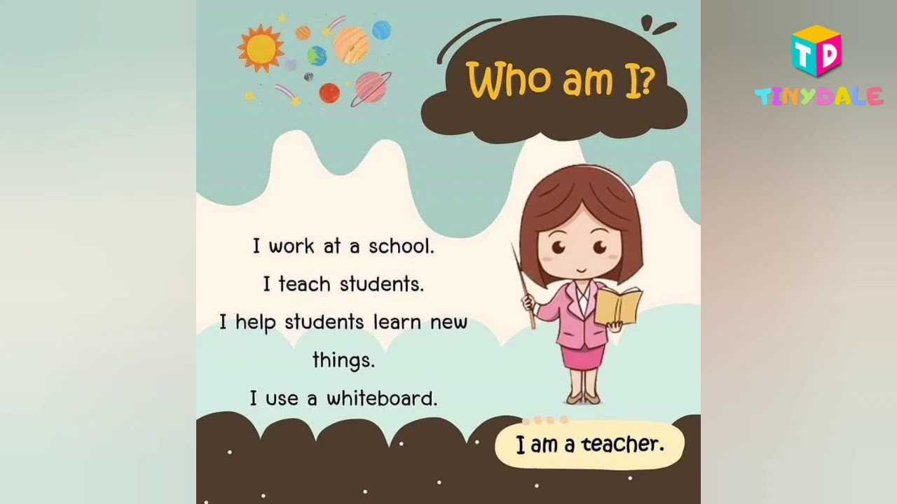 Community helpers | Jobs song for kids| Who am I community helpers ...