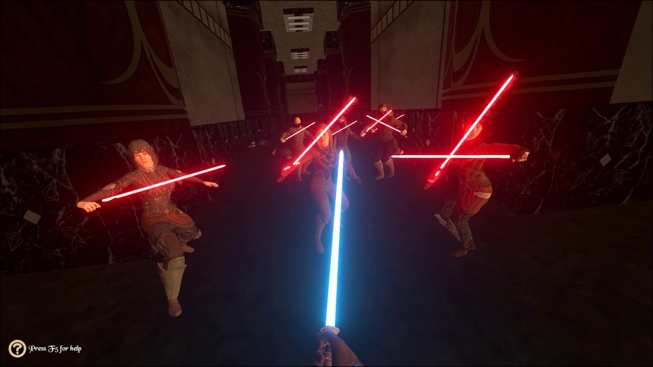 OBI-WANS NABOO ESCAPE [DEFENSIVE FIGHTING ONLY] - YouTube