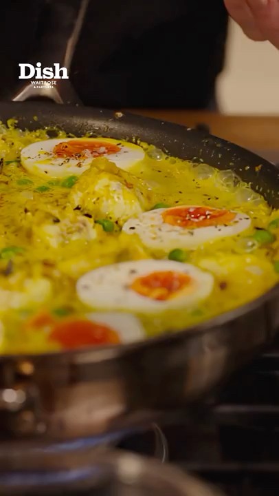 Angela Hartnett makes Kedgeree-style monkfish rice | Waitrose | Dish ...