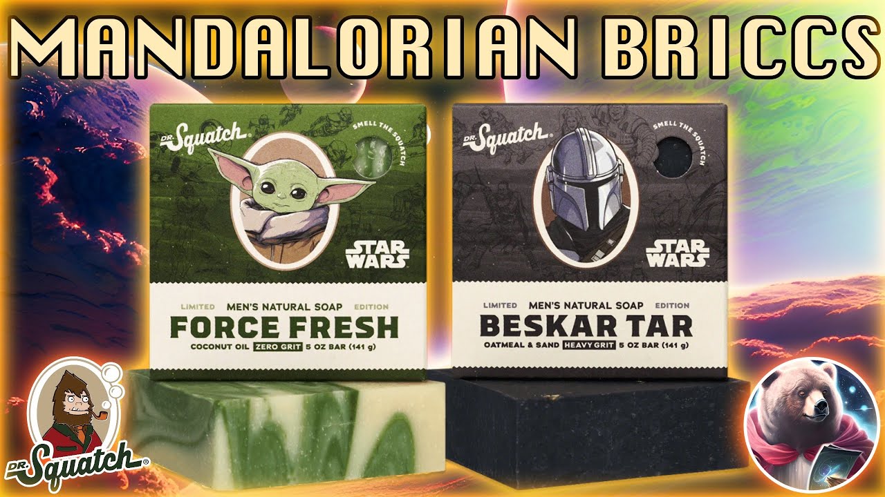 MANDALORIAN BRICCS | Dr. Squatch Limited Edition Release - YouTube