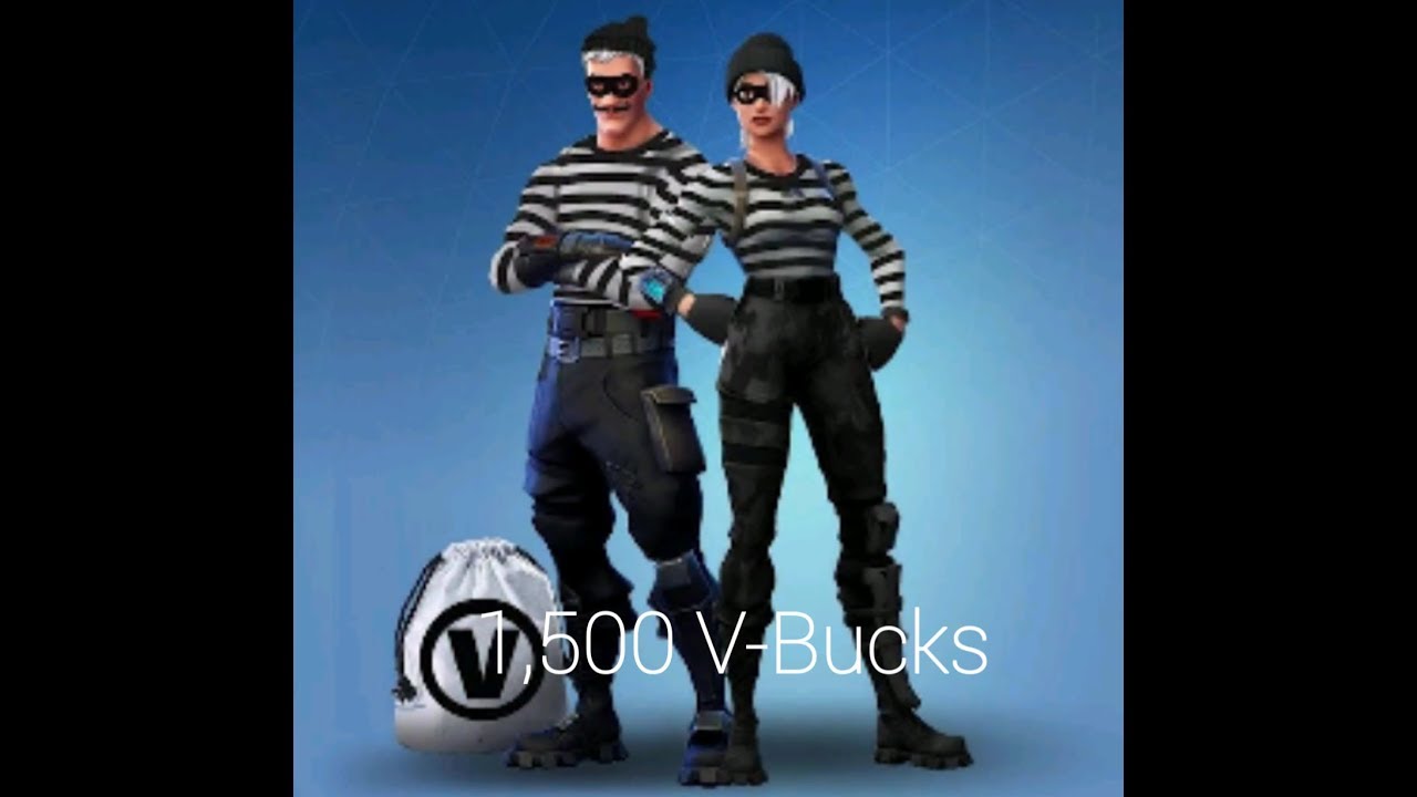 New Fortnite - Robbers Skins - YouTube