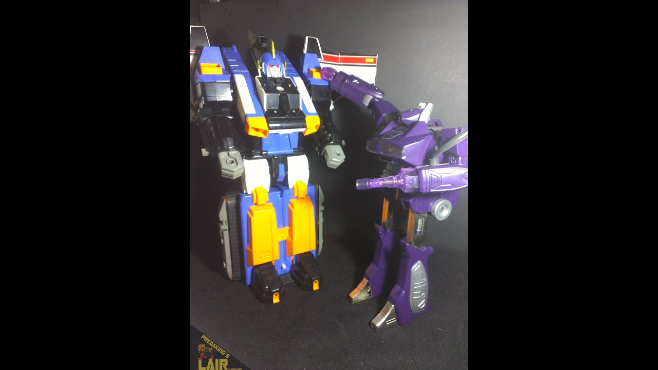 Transformers Japanese Exclusive DAI ATLAS G1 Spanish Video Review ...