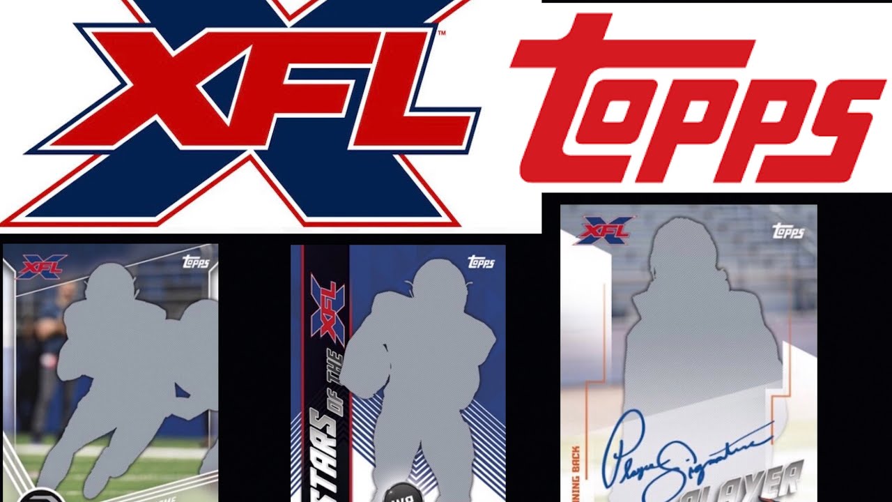 2020 XFL Topps Trading Cards Release and Images - YouTube
