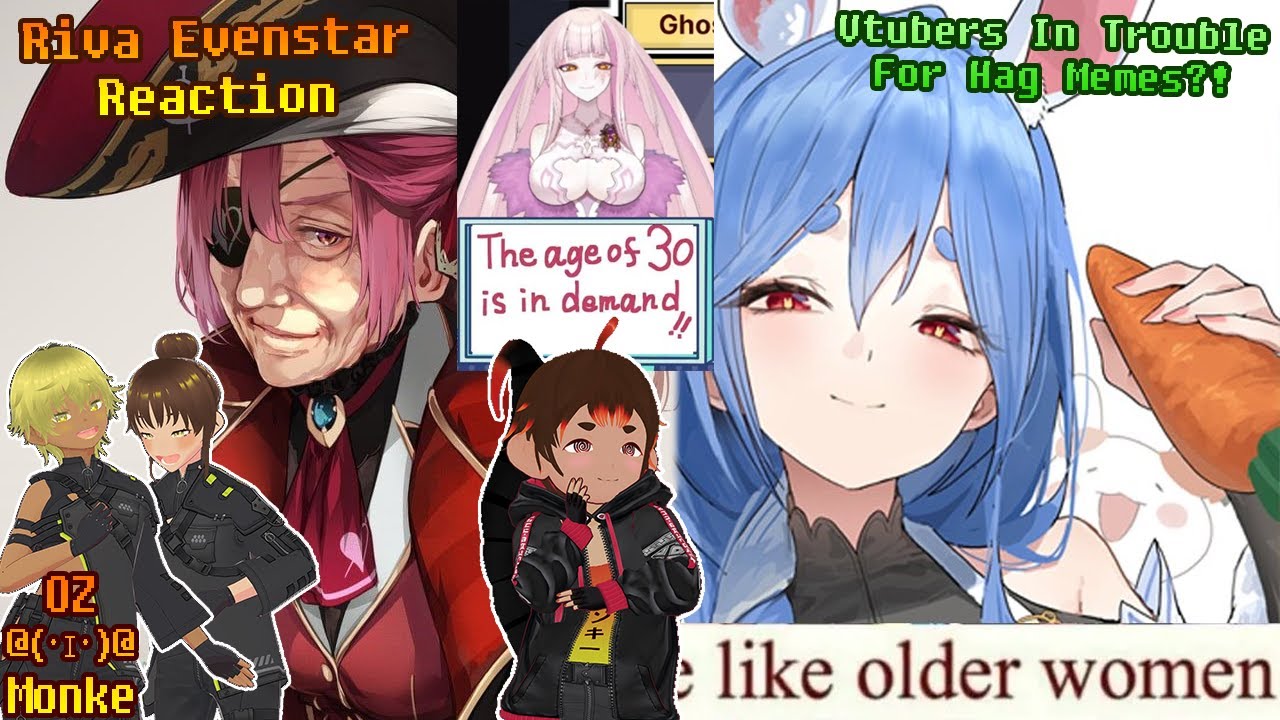 Vtuber Forced To Apologies Over Based Hag Memes!? | Riva Evenstar ...