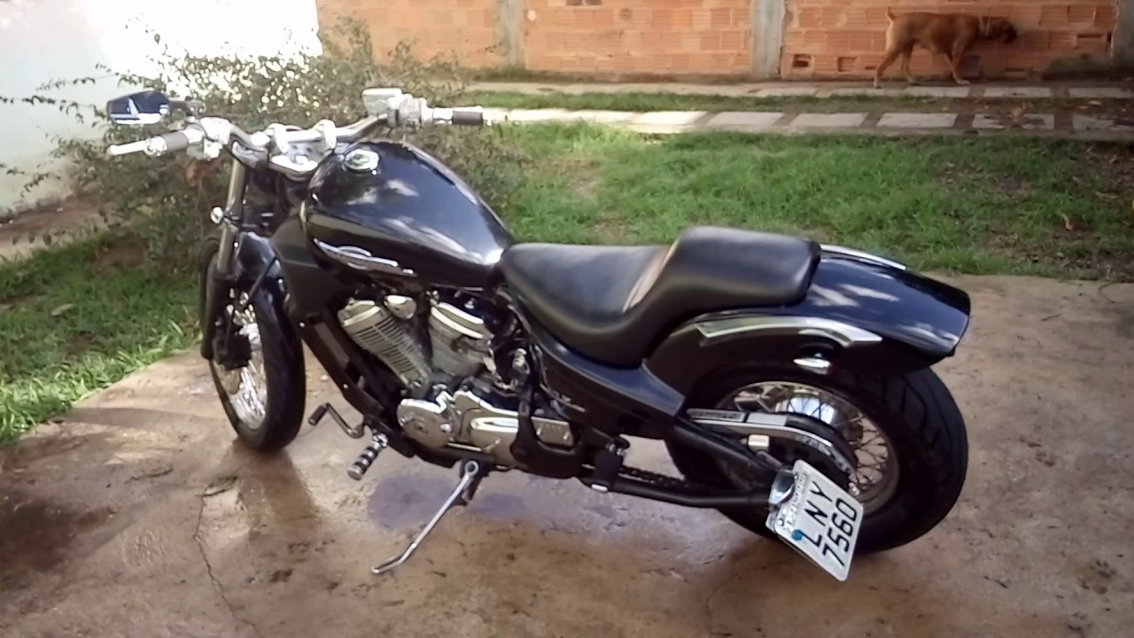 Honda Shadow 600 customizada, boulevard harley virago dragstar intruder ...