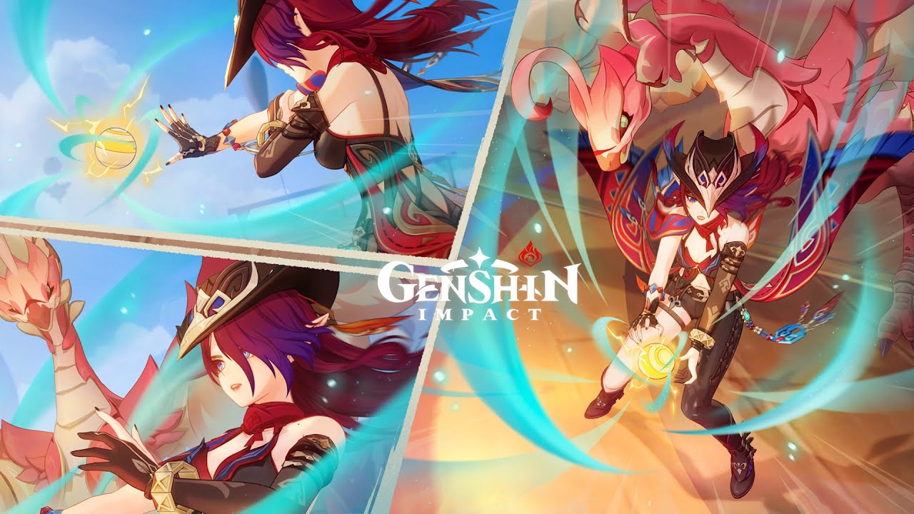 Guns and Wings in Genshin Impact (Natlan - Flower-Feather Clan) - YouTube