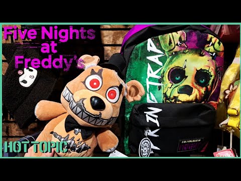 Five Nights at Freddy's New Toys Are Terrifying at Hot Topic FNAF - YouTube