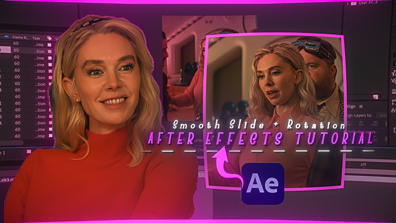 How to make Smooth Slide and Rotation easily in After Effects ( Easy ...