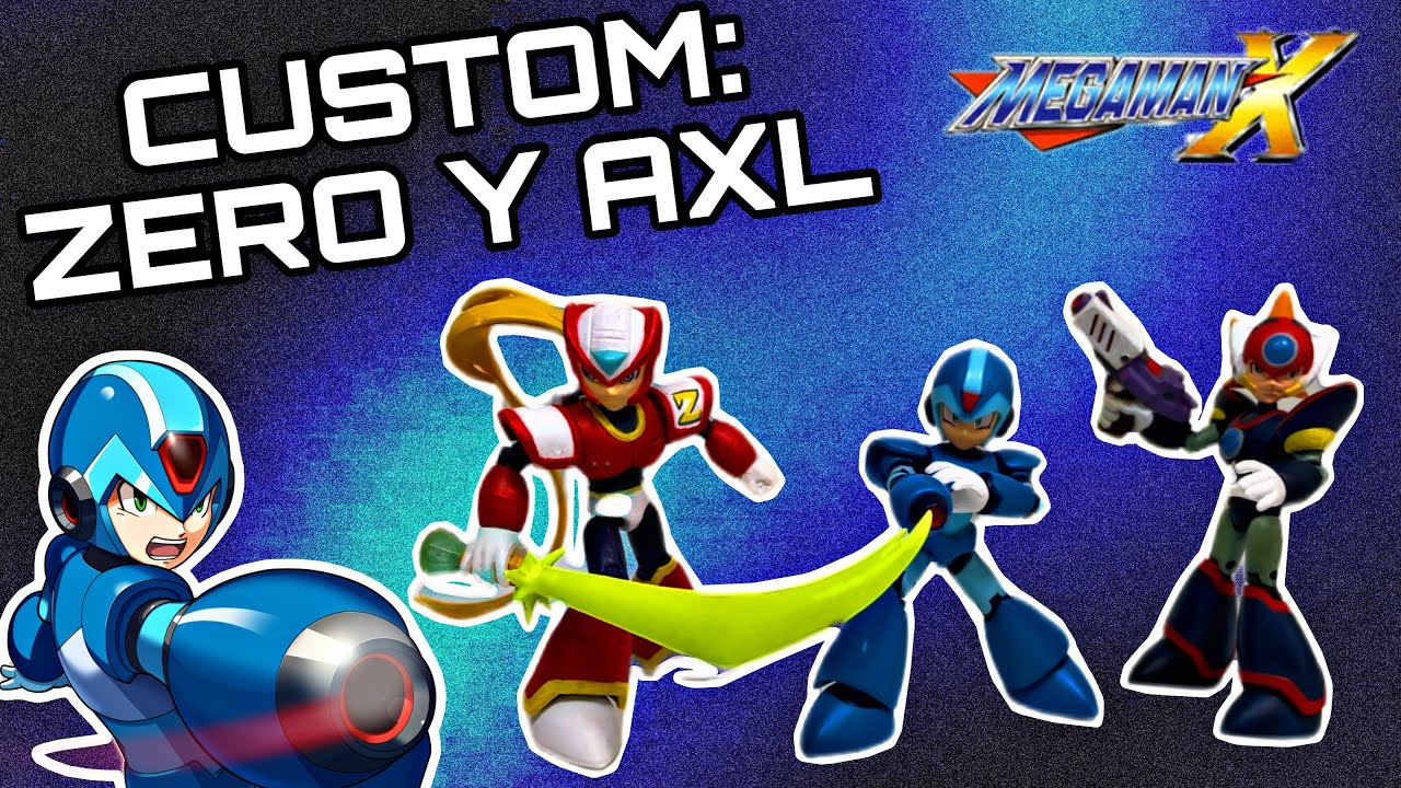 MEGAMAN X: DANDOLE OTRA OPORTUNIDAD A ZERO Y AXL - CUSTOM - ROCKMAN 🔥🤖 ...