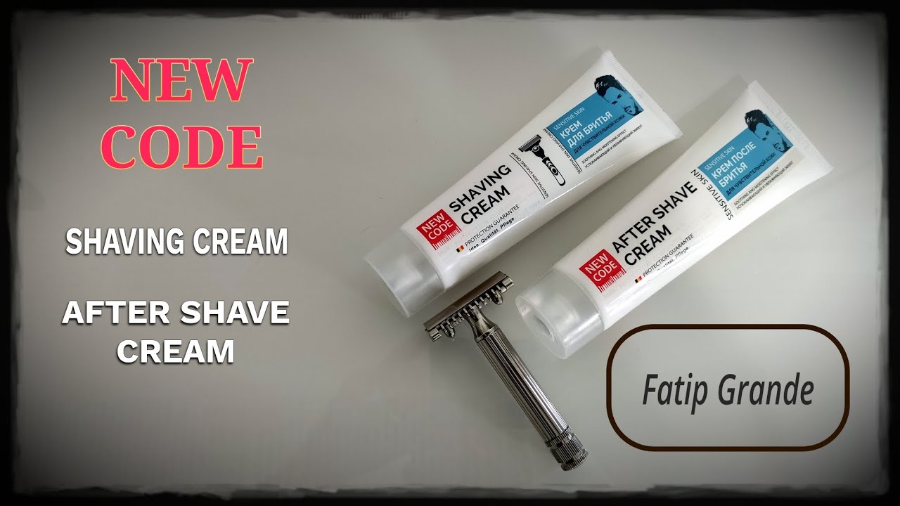 New Code - ТЕСТ Shaving Cream и After Shave Cream - YouTube