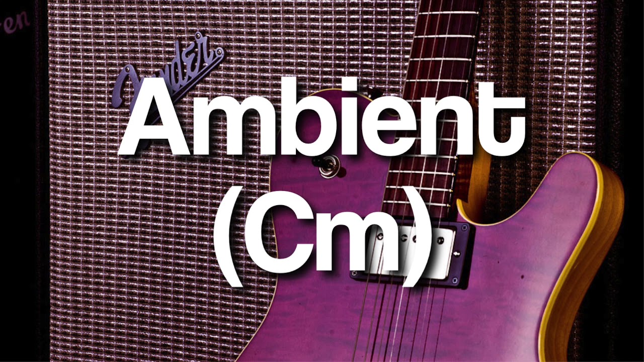 Ambient Backing Track in Cm - YouTube