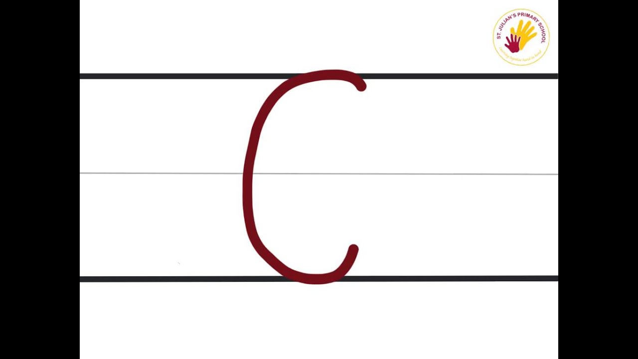 Letter Formation Capital G - YouTube