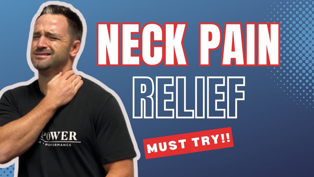 Neck Pain Relief Exercises | Guaranteed Results - YouTube