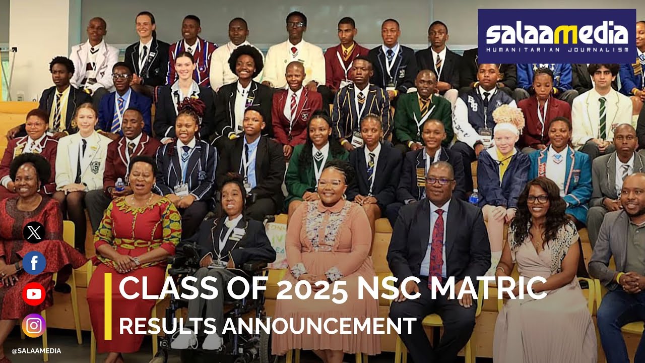 Class of 2025 NSC Matric Results Announcement - YouTube