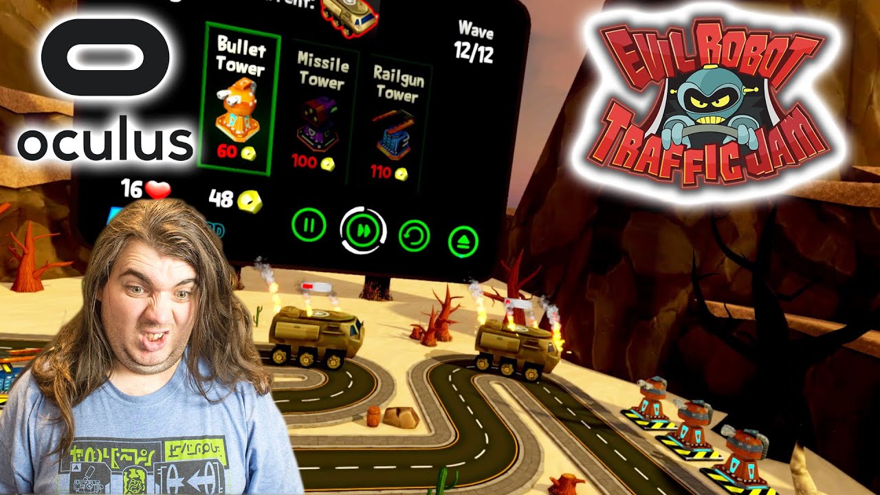 Got To Stop The Icecream Van | Evil Robot Traffic Jam HD | Oculus Rift - YouTube