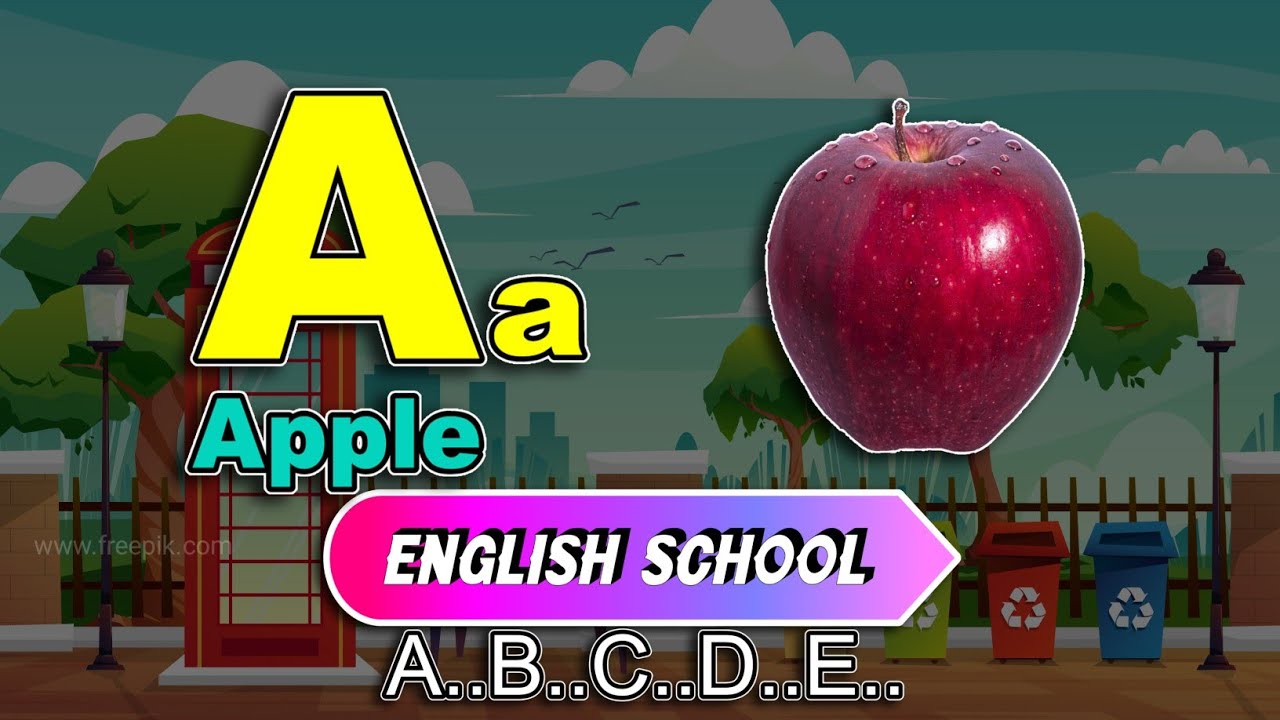 ABC Letters Learning lesson 59 _Basic English one world A to Z alphabet ...