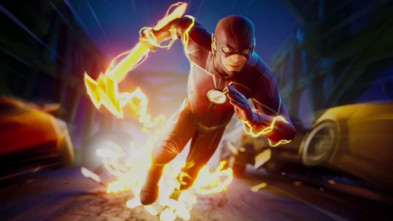 The Flash Skin in Fortnite - YouTube