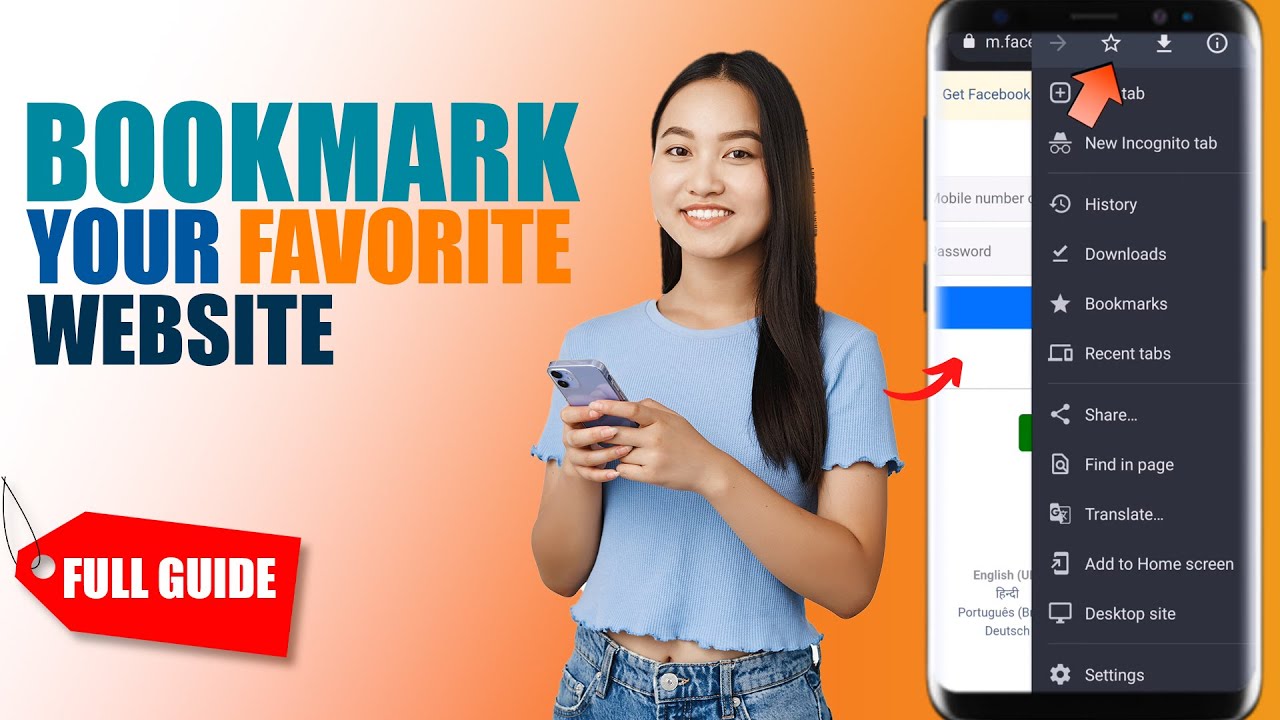 How to bookmark your favorite website | Bookmark Website - YouTube