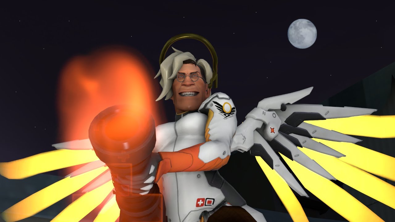 How to play as Mercy in TF2 - YouTube