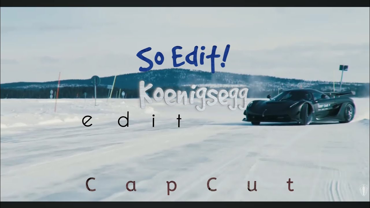 Koenigsegg Jesko Absolute edit || Not my Problem (Jersey club) - YouTube