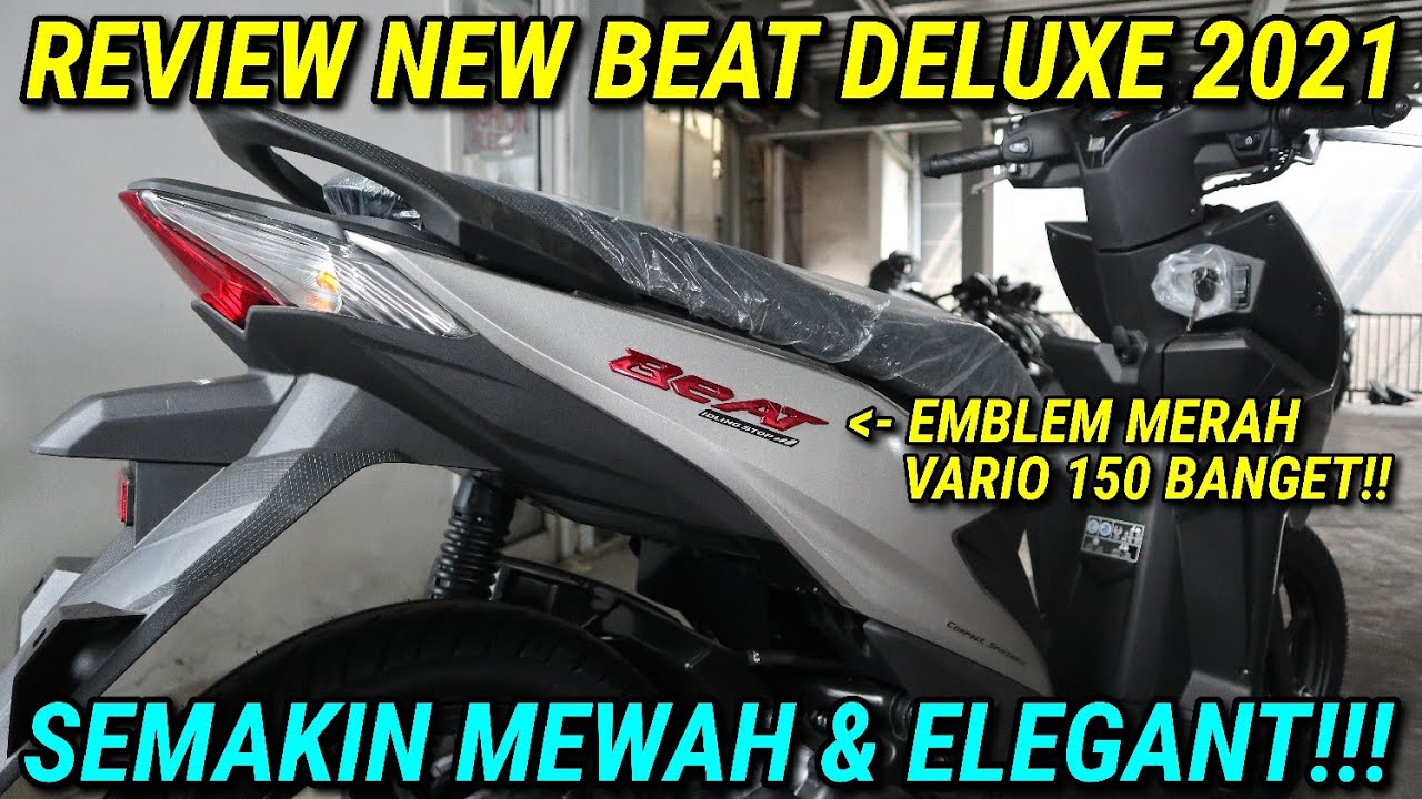 ( REVIEW ) NEW BEAT DELUXE SILVER 2021 MENDARAT DI DEALER RESMI - YouTube