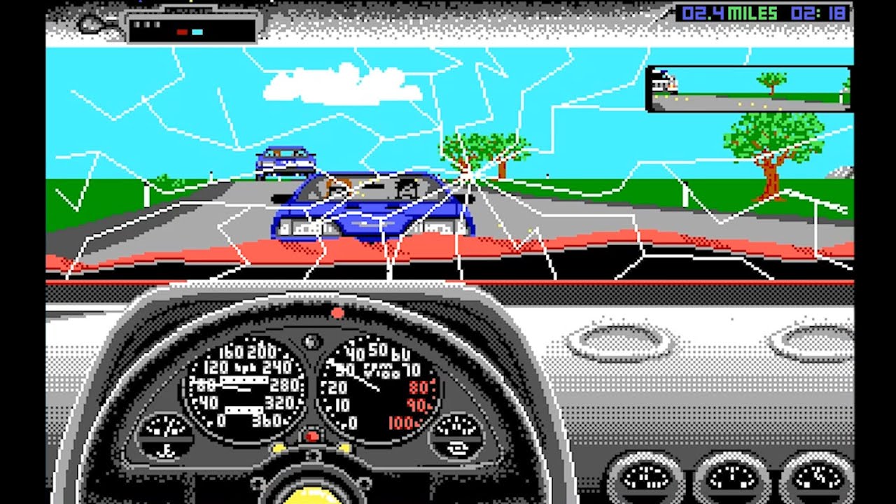 Test Drive 2 - The Duel (1989) Full Game Walkthrough PC/DOS - YouTube