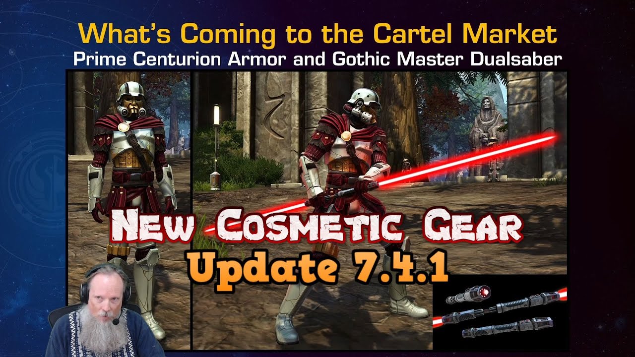 Prime Centurion & Gothic Master Armor Set Reveals for SWTOR 7.4.1 ...