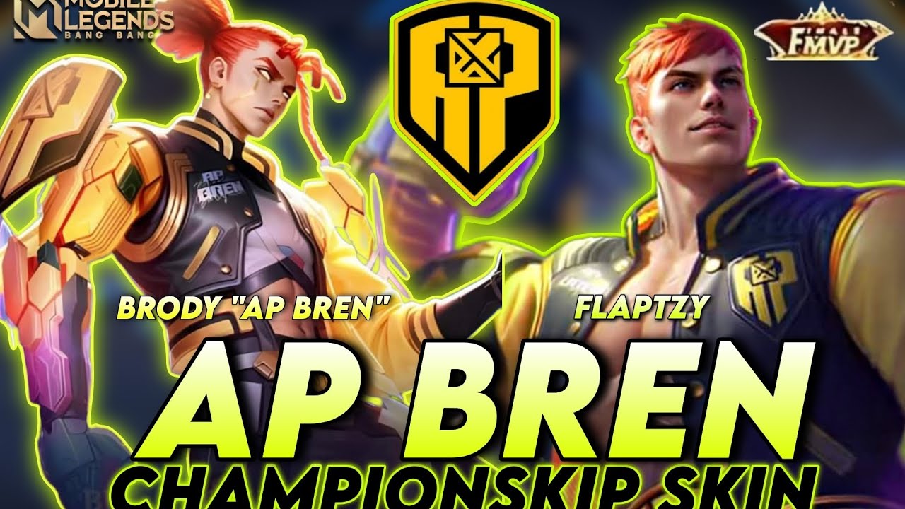 NEW AP BREN "FLAPTZY" AND BRODY "AP BREN" WORLD CHAMPION SKIN | AP BREN ...