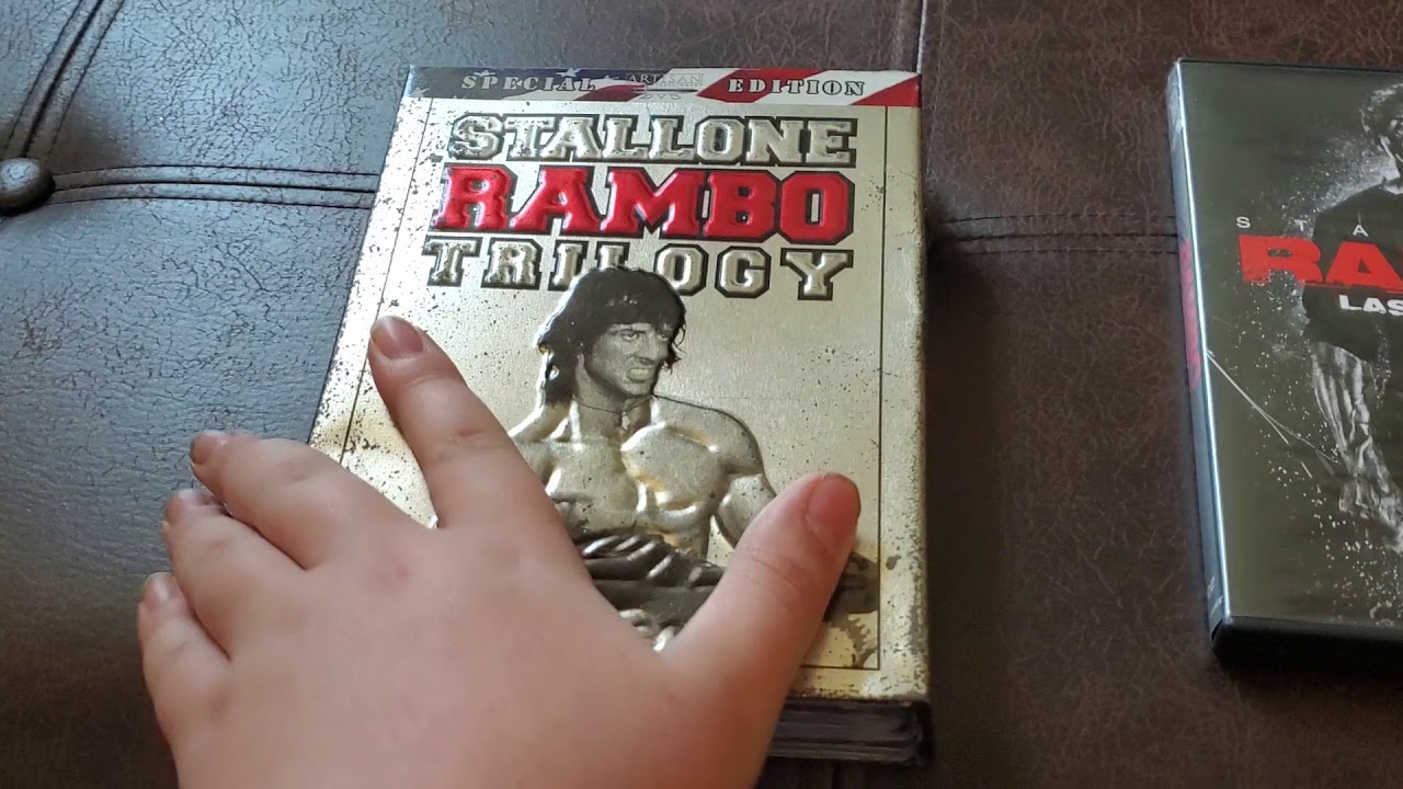 UNBOXING: Rambo Trilogy (Metal Box) & Rambo Last Blood DVD - YouTube