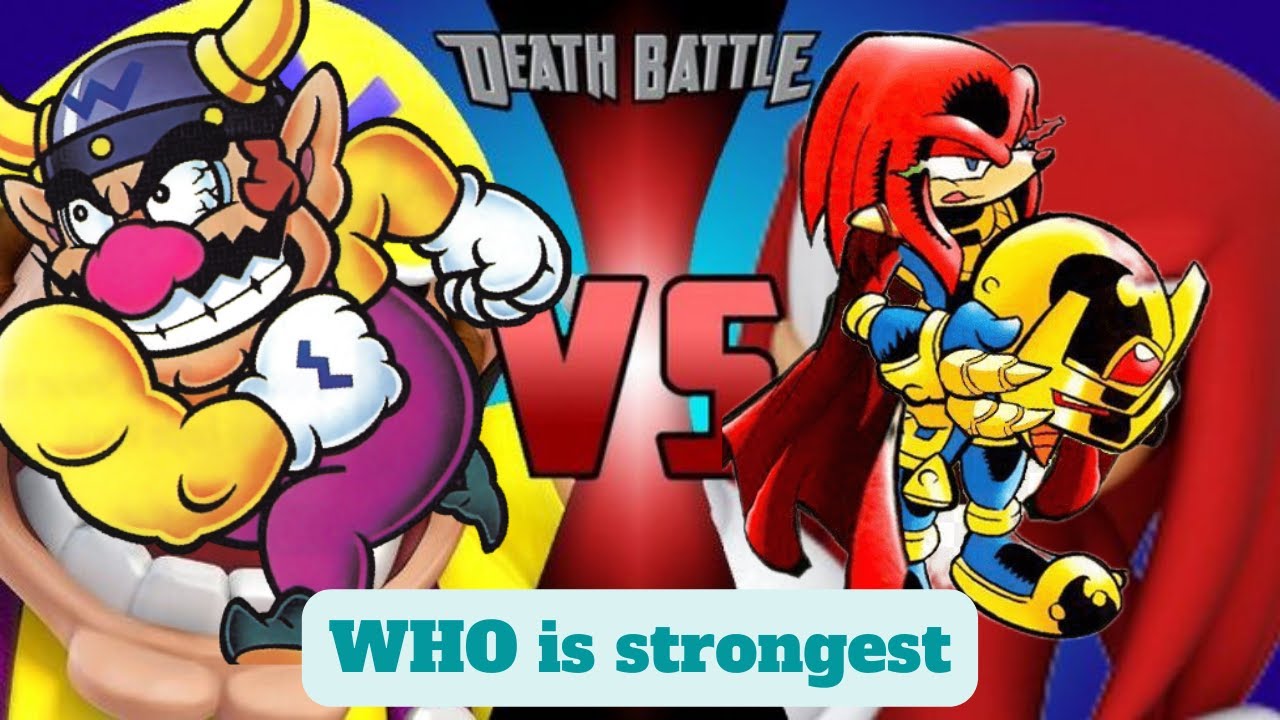 WHO IS STRONGEST? Wario VS Knuckles in a EPIC Rivalry! - YouTube