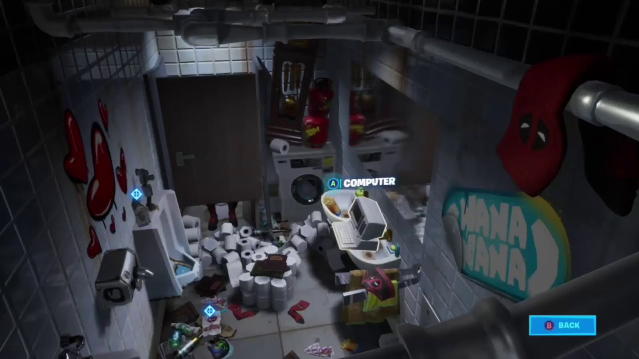 Find Deadpool's Milk Carton + Find Deadpool's Chimichangas Around HQ ...
