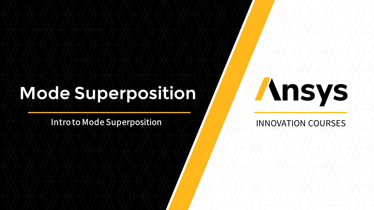 Intro to Mode Superposition— Lesson 1 - YouTube